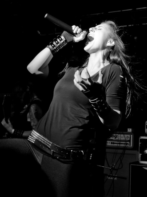 Metal Chick of the Month – Brittney Slayes | THE HEADBANGING MOOSE