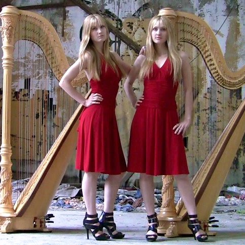 Metal Chick of the Month – The Harp Twins | THE HEADBANGING MOOSE