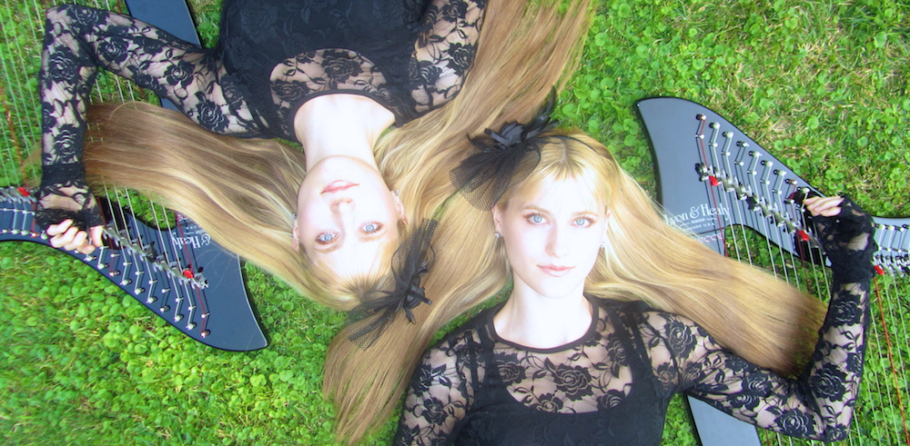 Metal Chick of the Month – The Harp Twins | THE HEADBANGING MOOSE