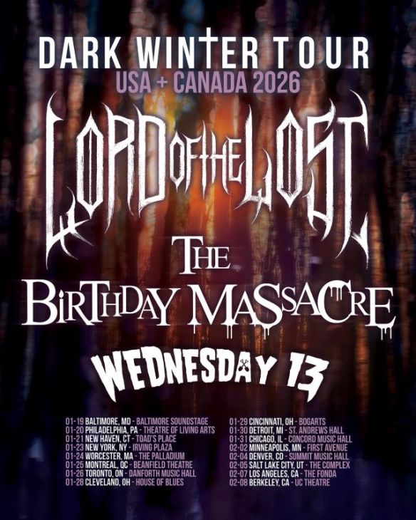 Concert Review – Lord of the Lost & The Birthday Massacre (The Danforth ...